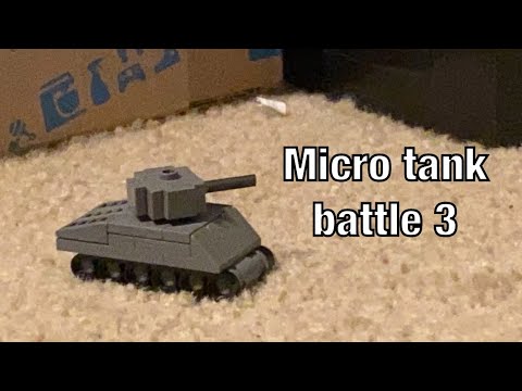 Lego Micro tank battle 3 - YouTube