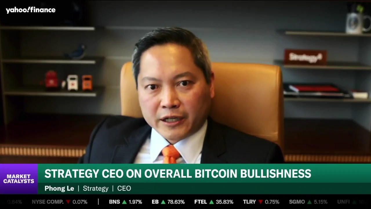 Phong Le: How Strategy Plans to Hold Bitcoin Forever Without Selling ...
