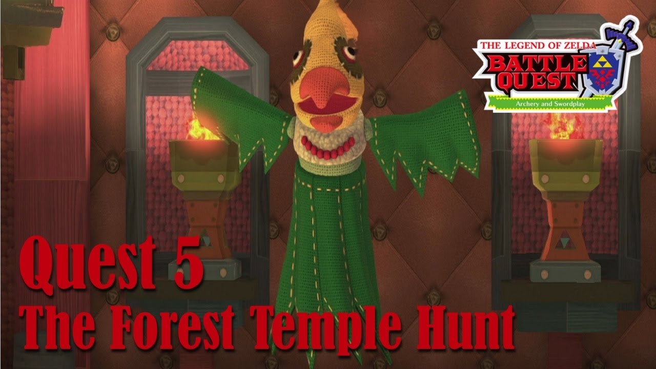 The Legend of Zelda Battle Quest: Quest 5 - The Forest Temple Hunt (4 ...