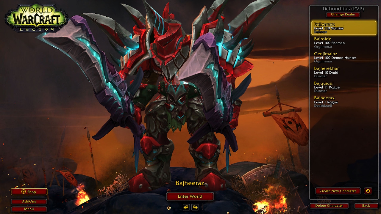 Bajheera - Full 885+ iLvl Fury Warrior AB Beatdown - WoW Legion 7.1.5 ...