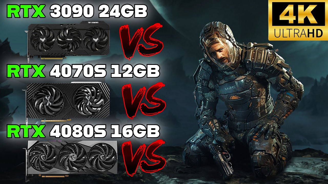 TEST IN 17 GAMES | RTX 3090 24GB Vs RTX 4070 Super 12GB Vs RTX 4080 ...