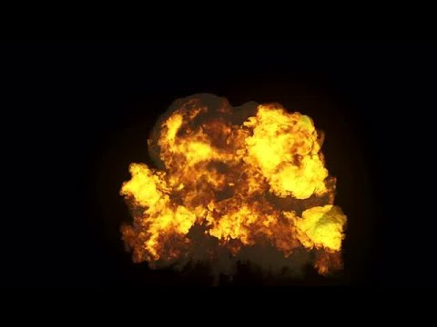 Realistic Fire Explosion With Smoke Stock Motion Graphics - YouTube