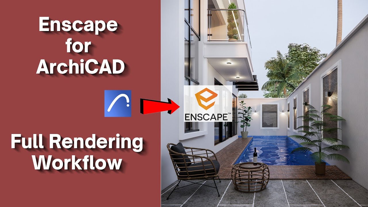 Create Realistic Renderings in no Time - Enscape for ArchiCAD - YouTube