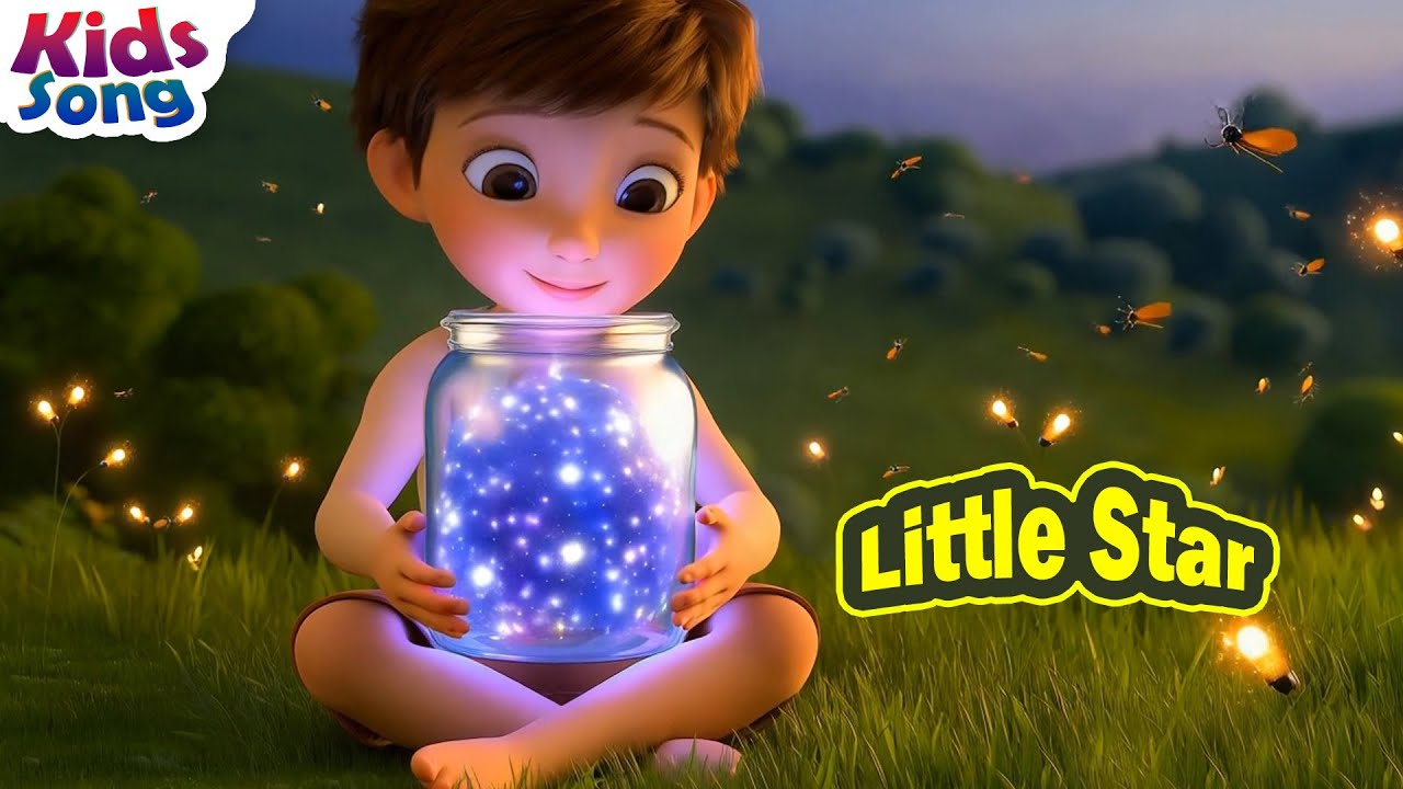 Goodnight Little Star Song for Children 🌙Little Star Sleepy time Song ...