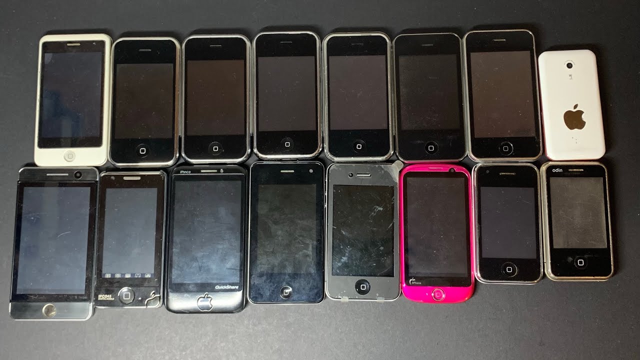 16 Shanzhai Phone lot unboxing - YouTube