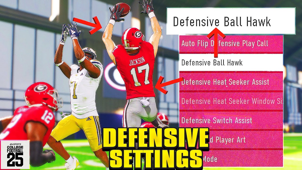 EA College Football 25 INSTANTLY Improve Your Defense With These ...