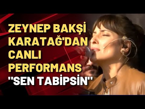 Zeynep Bakşi Karatağ'dan canlı performans \