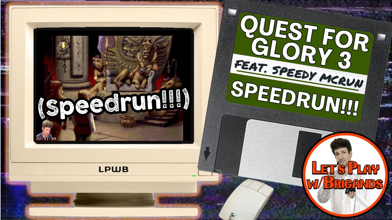 Quest for Glory 3 Speedrun (Feat. Speedy McRun) - YouTube