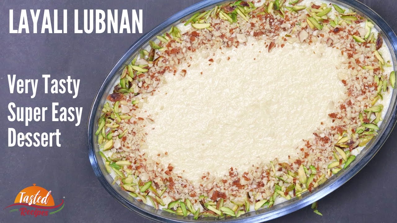 Layali Lubnan | Semolina Pudding | Popular Arabian Dessert Recipe by ...