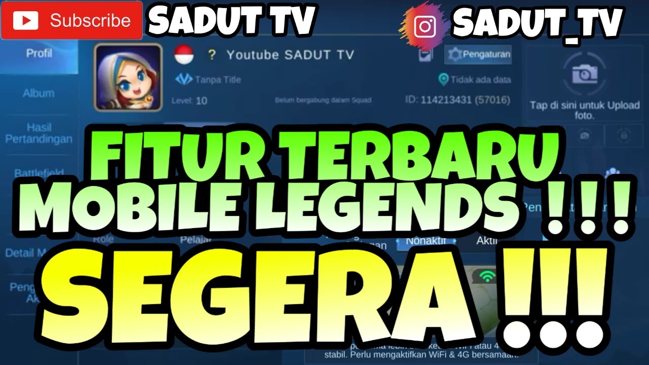 FITUR BARU MOBILE LEGENDS !!! - YouTube