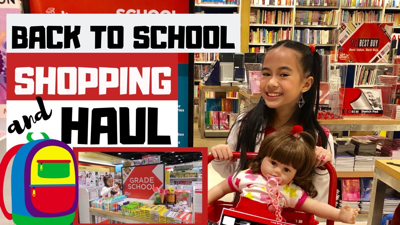 BACK TO SCHOOL SHOPPING + HAUL 2019! | YESHA C. - YouTube