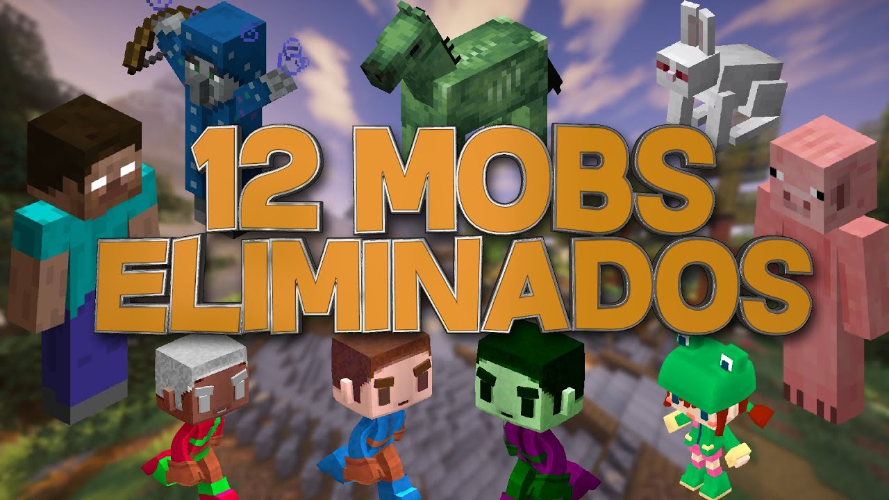 12 Mobs Eliminados Que No ConocÍas Redescubriendo Minecraft 10 Youtube