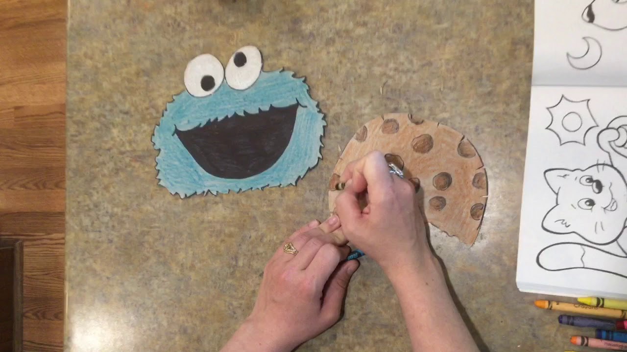 Cookie Monster Weaving - YouTube