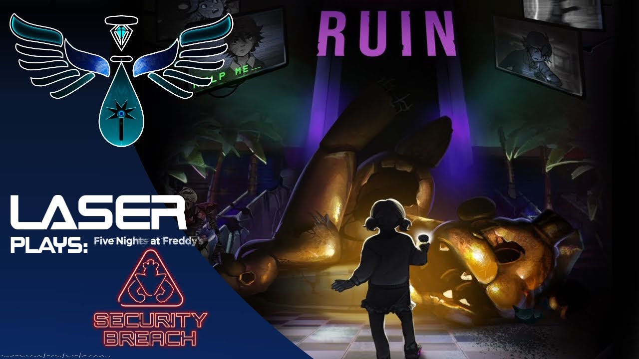 🔴To the RUIN DLC! FNAF Security Breach Ruin First Playthrough Live ...