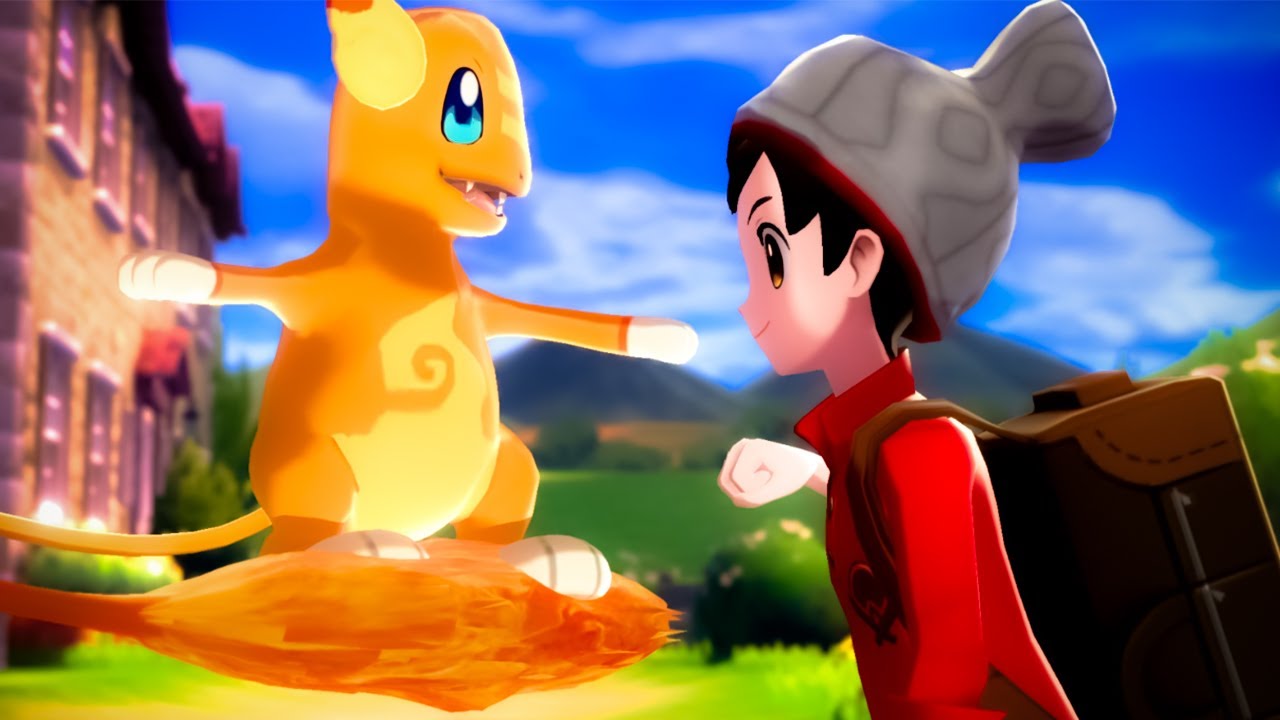 Pokemon Sword But I Use My Custom Pokemon Mascot! - YouTube