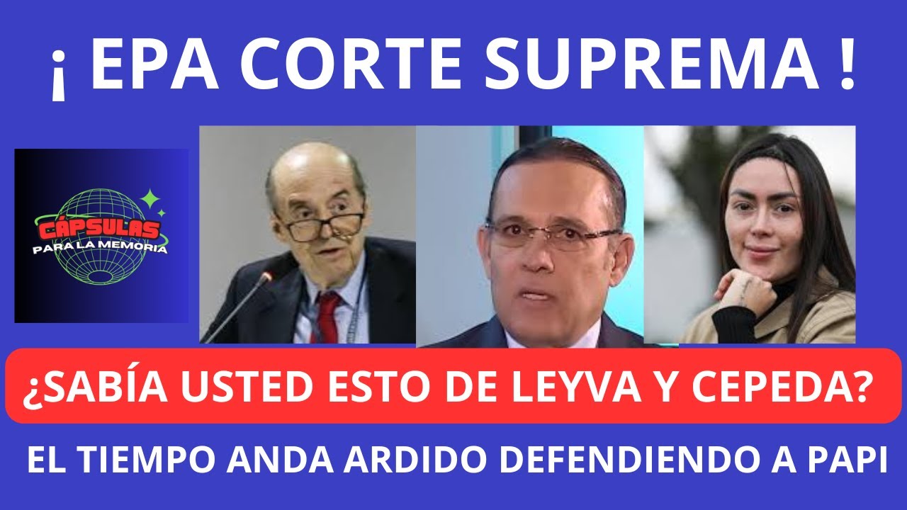 ¡ATENCIÓN! PILLE par VERDADES de Efraín CEPEDA y LEYVA. EPA COLOMBIA ...