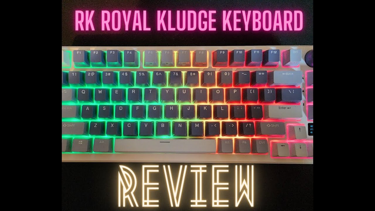 RK Royal Kludge Keyboard Review - YouTube