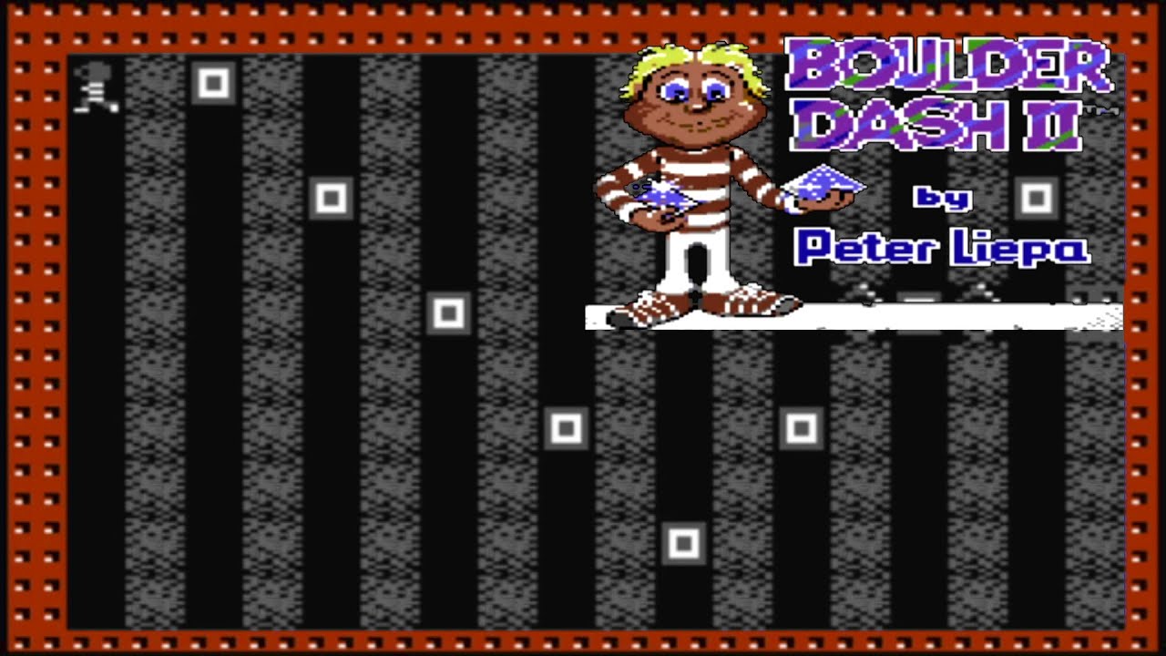 Boulder Dash 2 - C64 (First playthrough) - YouTube