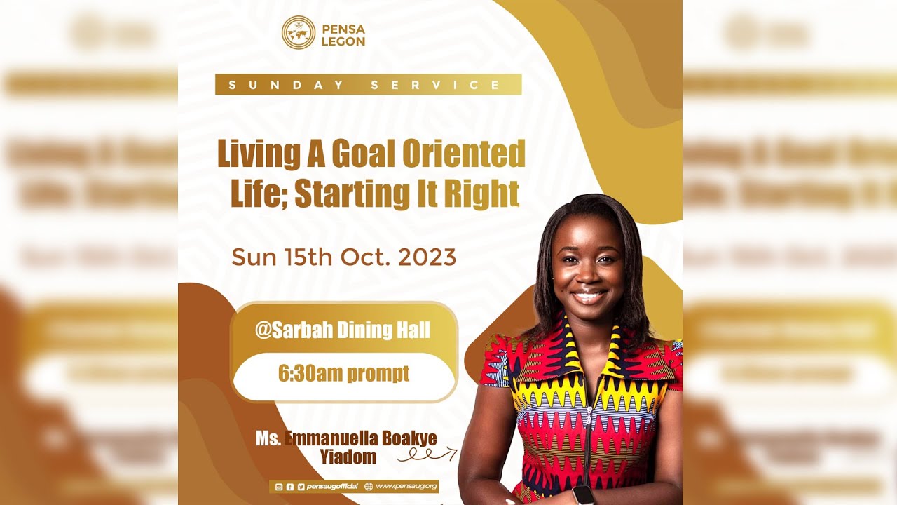 PENSA LEGON SUNDAY SERVICE || 15-10-2023 - YouTube