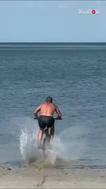 Epic Bike Fail: Rider's Hilarious Water Crash Adventure || WooGlobe - YouTube