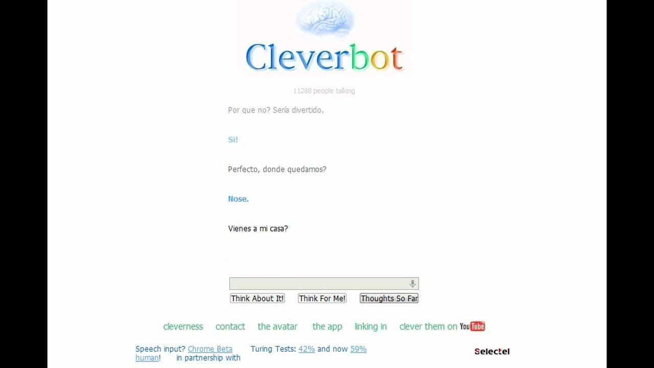 Trolleando a Cleverbot (Intentándolo) - YouTube