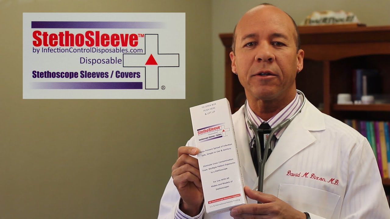 Disposable Stethoscope Covers - StethoSleeve - YouTube