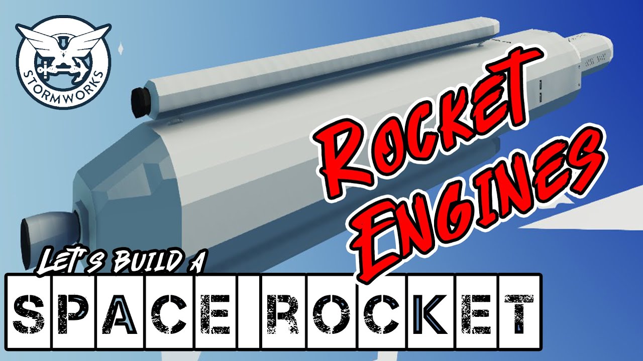 Rockets & Boosters Added!!! - Space DLC Stormworks - YouTube