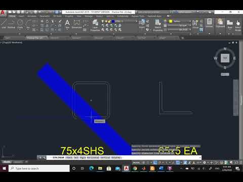 AutoCAD Structural Drawings - Part 1 - YouTube