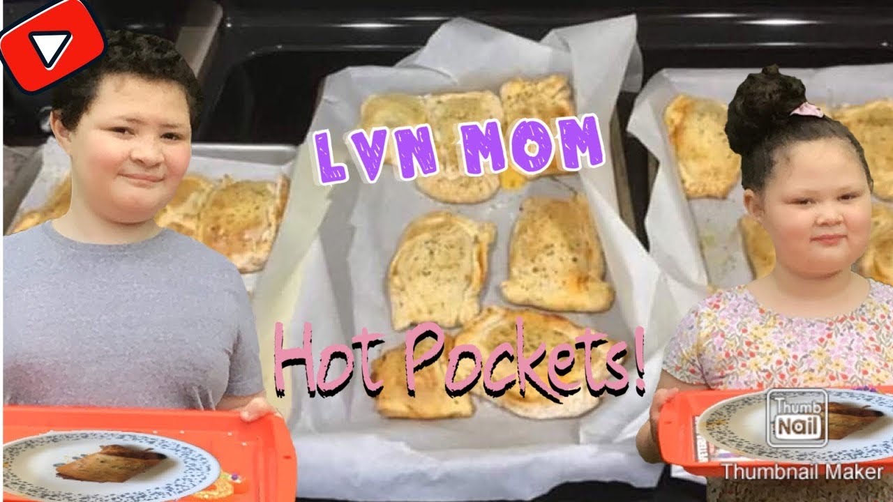 Pockets! | homemade DIY Hot Pockets! | LVN Mom - YouTube