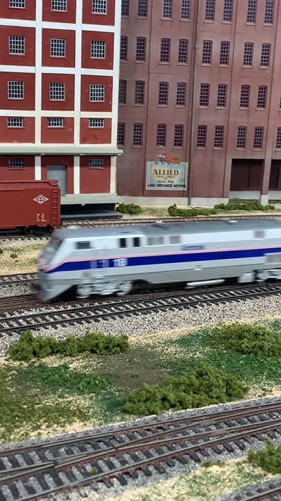 Amtrak Texas Eagle In SAMRA #modeltrains #funrun #texas #fun #hoscale #dcc #sanantonio #amtrak ...
