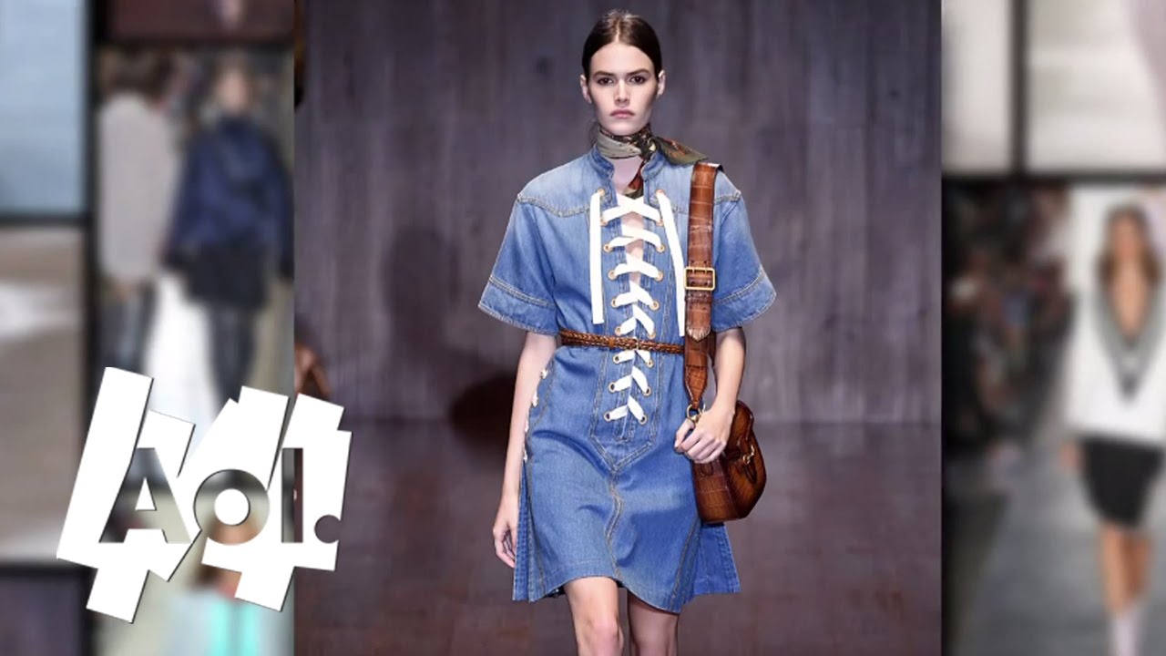 Denim On Denim | StyleList Trend Report - YouTube