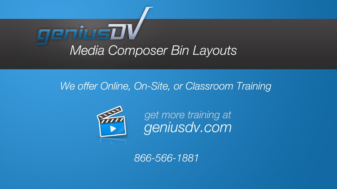 Bin Layouts with Avid Media Composer - YouTube