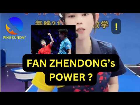 coach XiaoHan 35 - Why Fan Zhendong has fast racket? You need to know