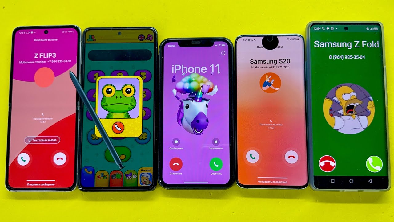 Incoming Calls & FaceToCall & Baby Phone Samsung Z Flip3,Note 10,S20 ...