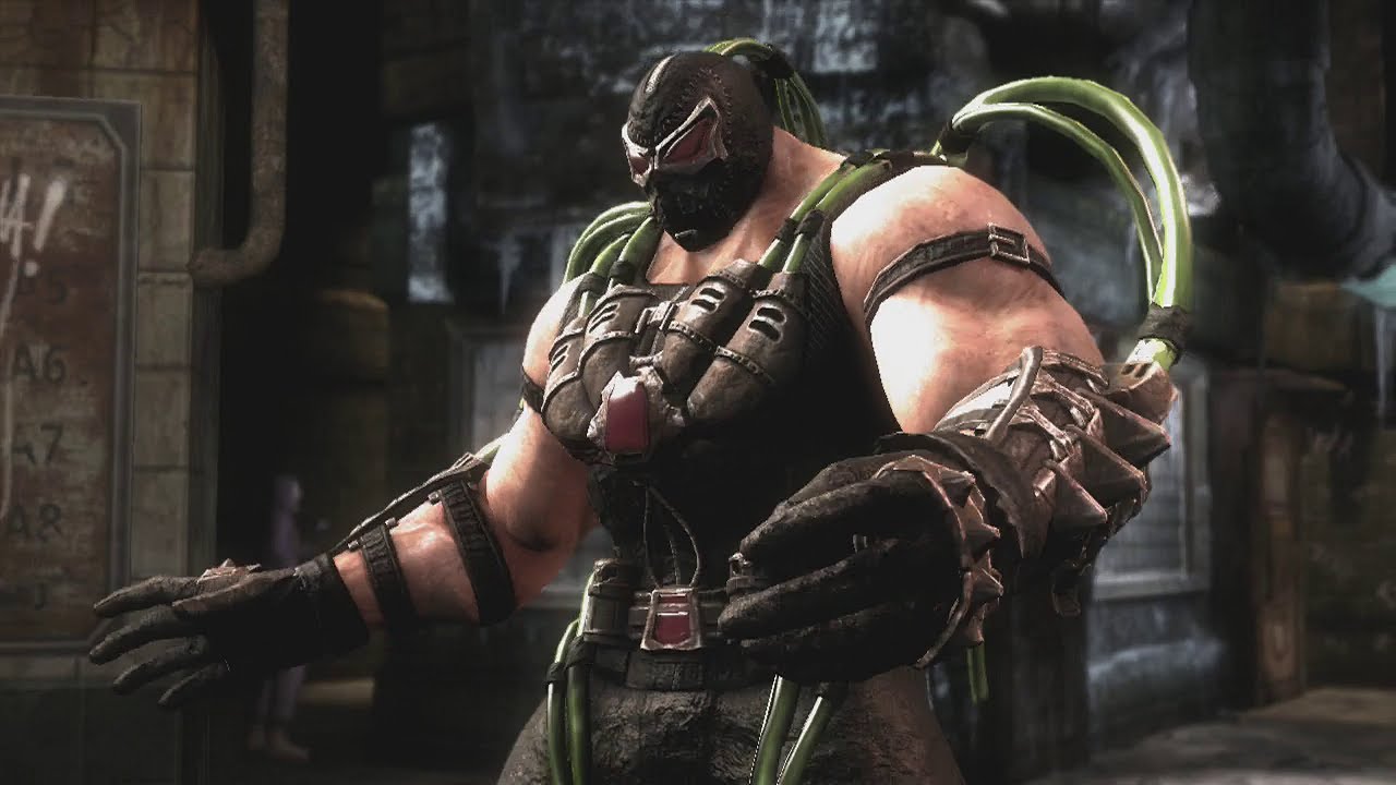 Injustice: Gods Among Us - Bane Moveset HD - YouTube