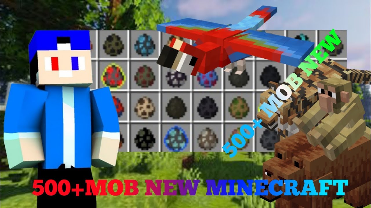 500+ mob new minecraft||addon/mod mob new minecraft - YouTube
