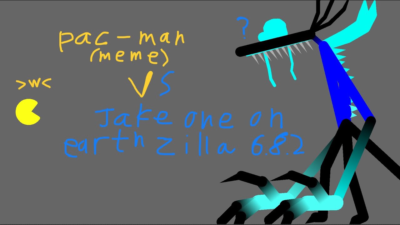 PAC-man (meme) vs me (sticknodes animation) YouTubers vs game ...