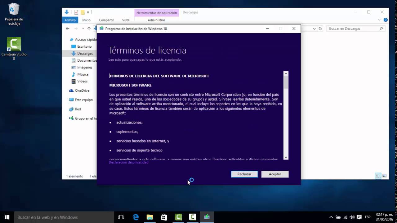 Actualizar Version 1511 Windows 10 - YouTube