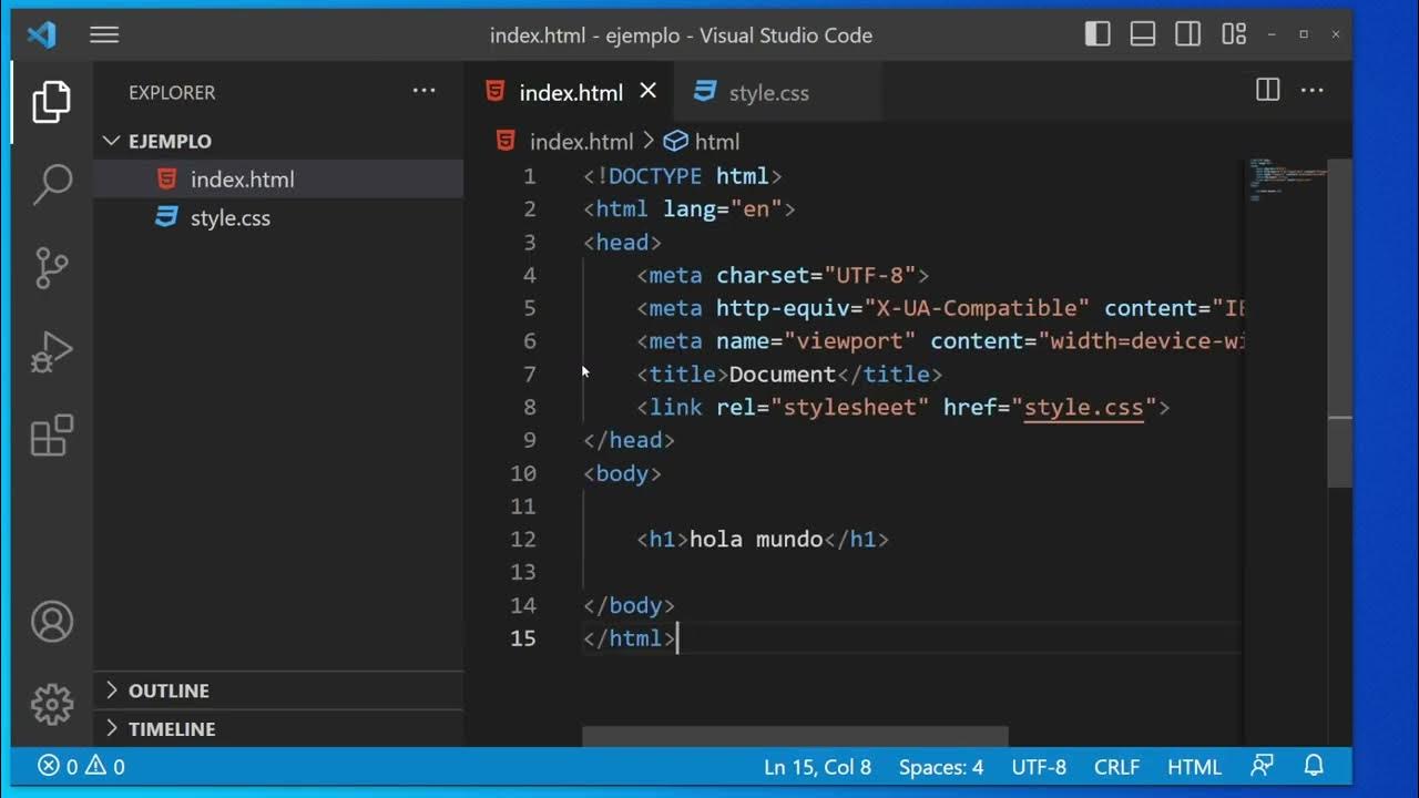 como AGRANDAR la LETRA en VISUAL STUDIO CODE 🚀 - YouTube