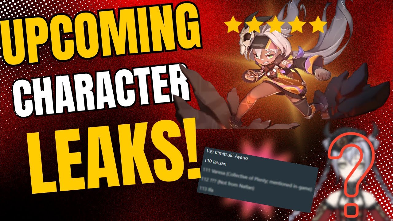 NEW Character ID LIST LEAKED! Speculations On The Upcoming Characters ...