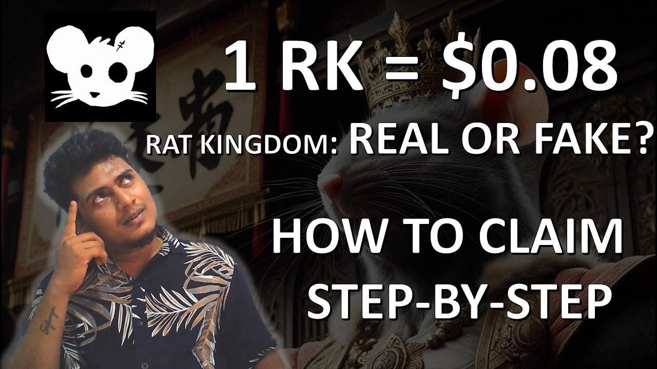 Rat Kingdom: Real or Fake? How to Claim – Step-by-Step! 1 RK = $0.08 ...