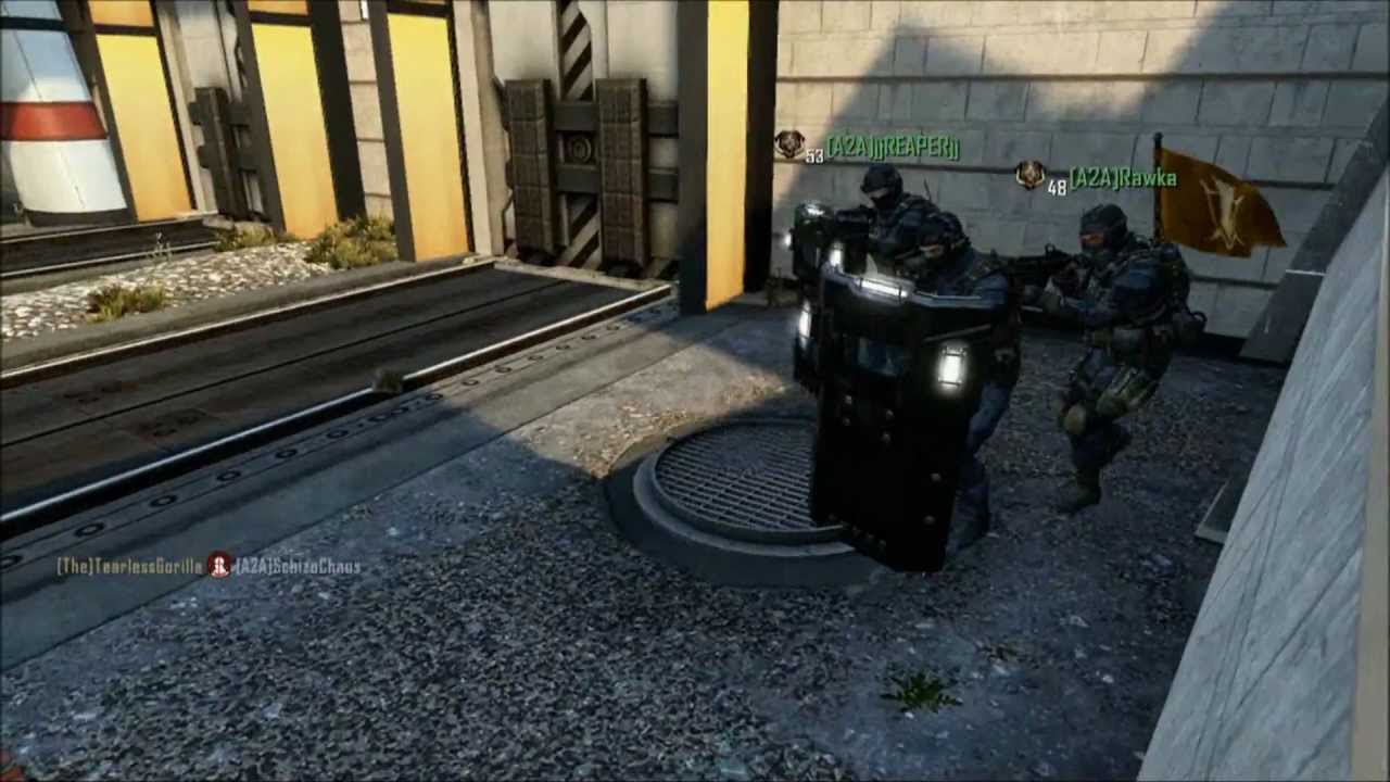 The Riot Shield Barricade - YouTube