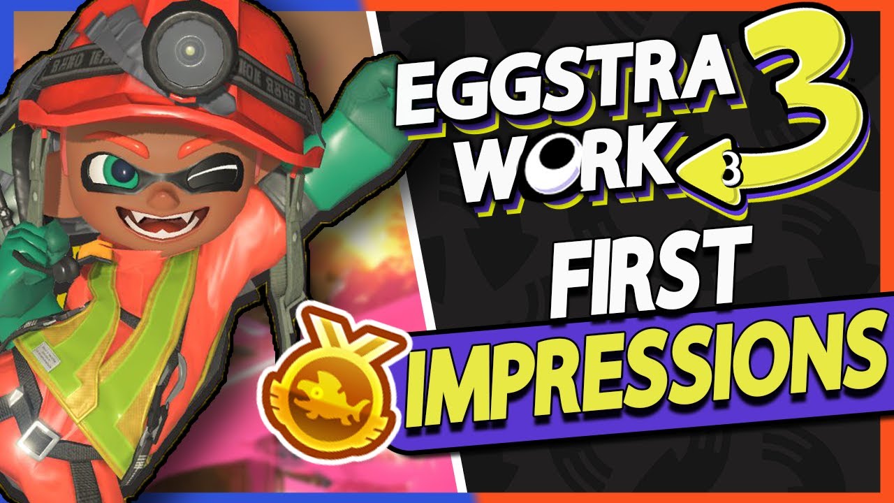 First Impressions - LURE - July Eggstra Work - Salmon Run Splatoon 3 - YouTube