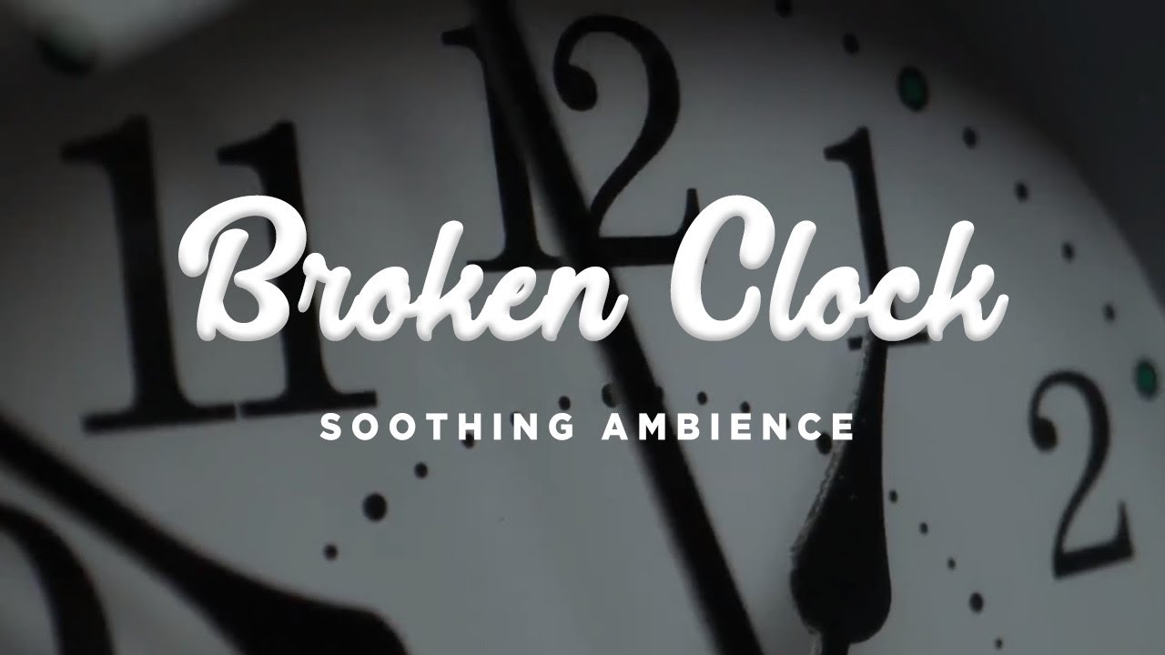 Broken Clock Sound | Tik tok of clock | 9 hours video - YouTube