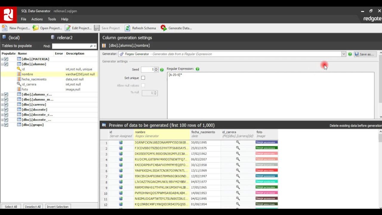 Tutorial de Sql Data Generator - YouTube