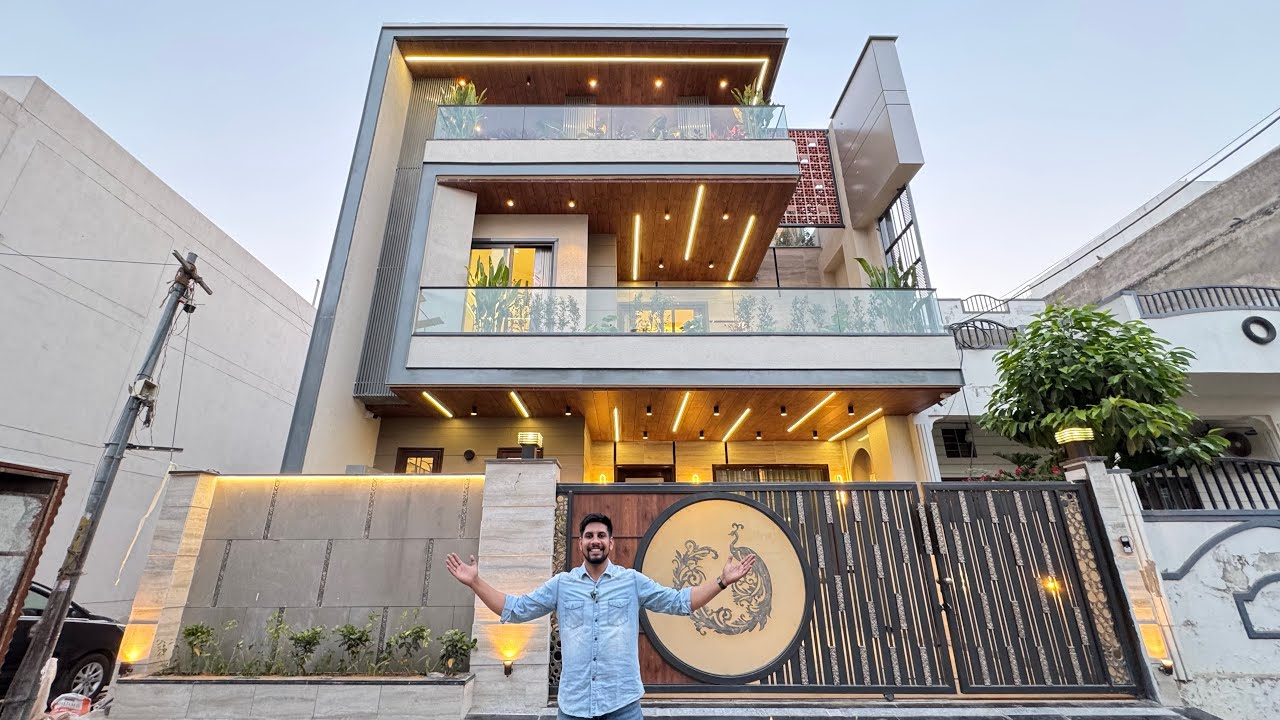 5BHK Luxurious Kothi For Sale In Jaipur | 30x72 Modern House Design ...