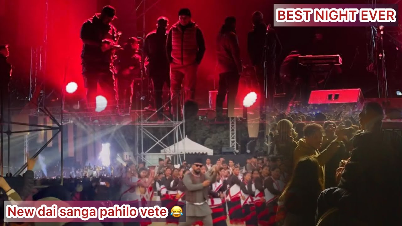 Karma Band’s live Concert💃 At Kirtipur | Concert Ma Dhima Dance 😆| Naya ...