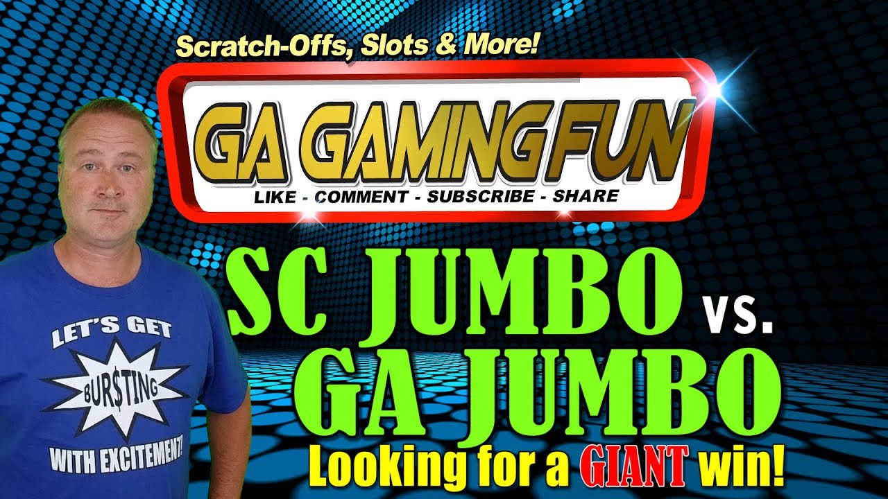 Face Off Friday: SC vs. GA Lottery Giant Jumbo Bucks Tickets. - YouTube