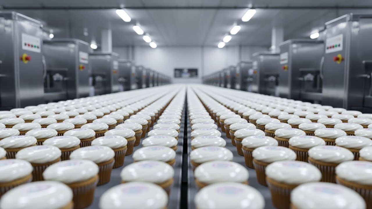 Inside the Cake & Cupcake Factory — Extreme Baking at Massive Scale ...