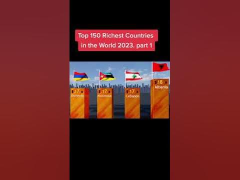Top 150 richest countries in the World 2023 - YouTube